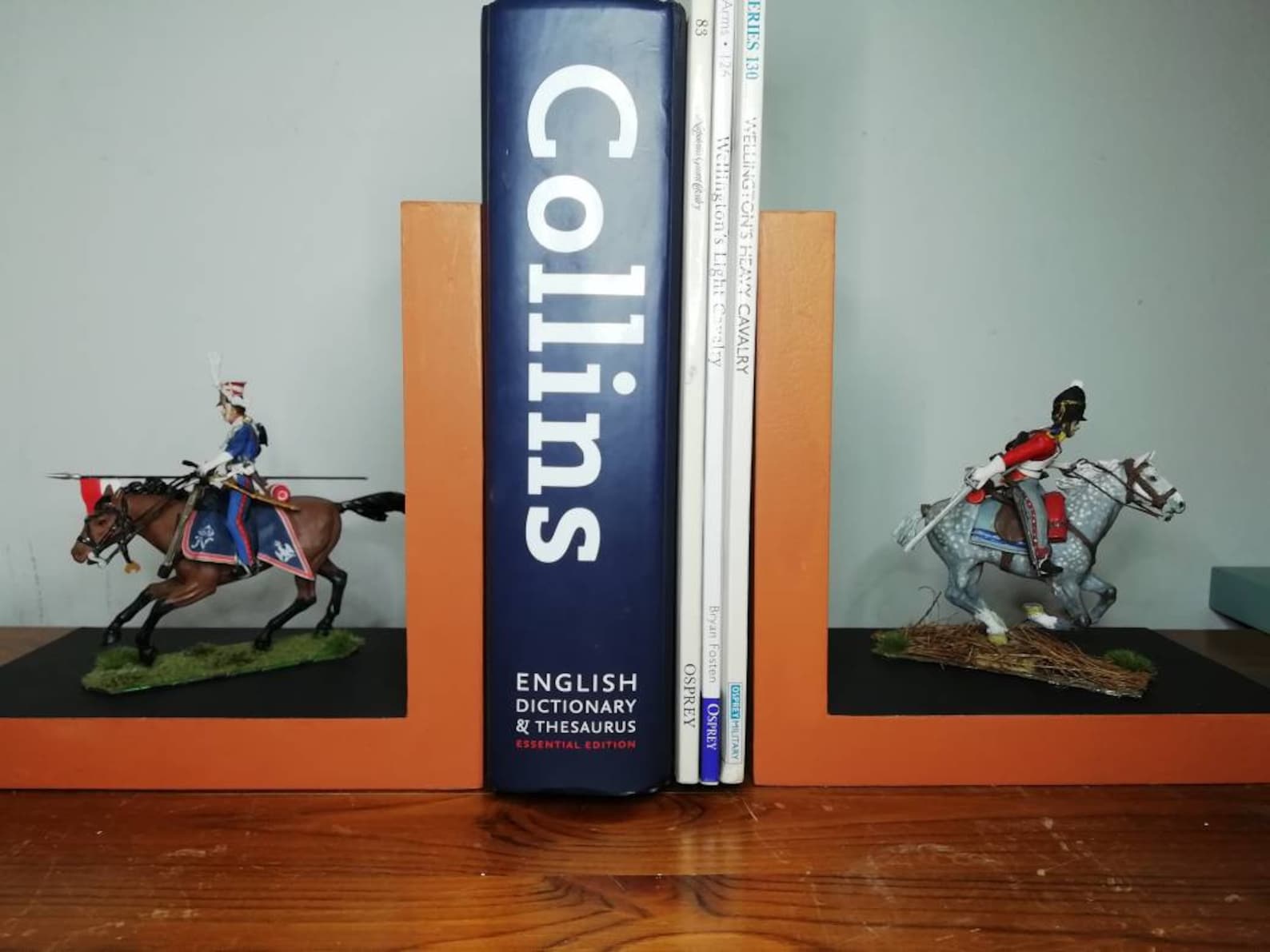 Military Bookends Napoleonic Cavalry Pair Old Enemies - Etsy UK