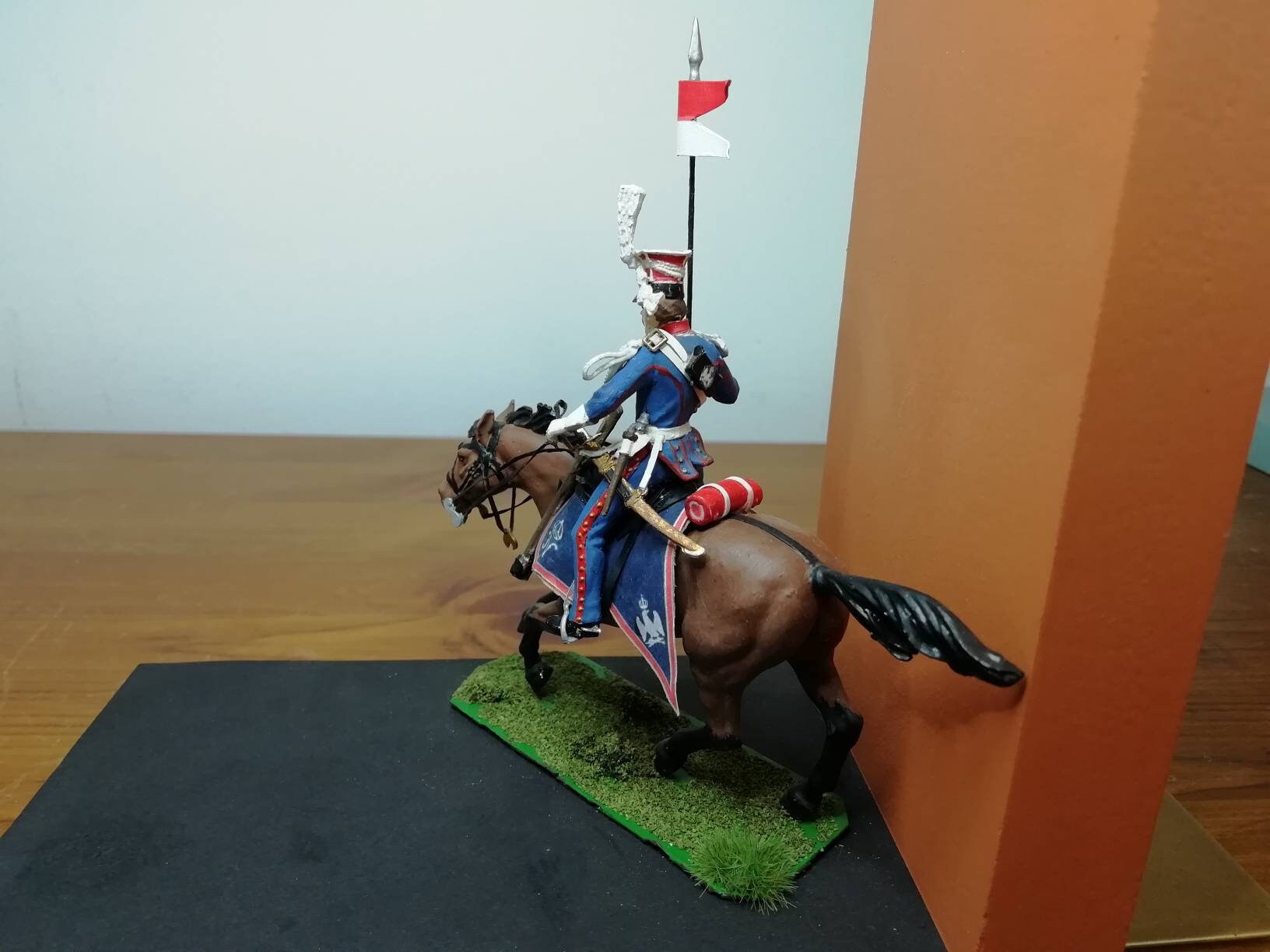 Military bookends Napoleonic cavalry pair Auld enemies | Etsy