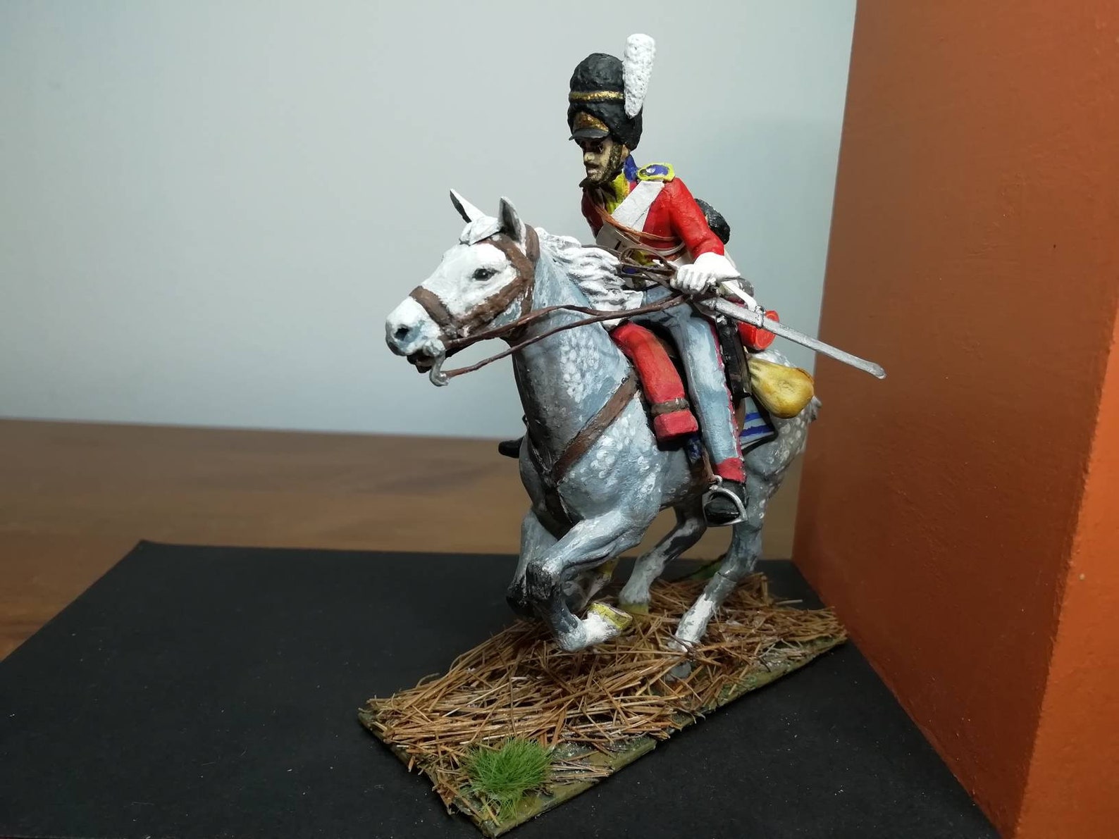 Military bookends Napoleonic cavalry pair Auld enemies | Etsy