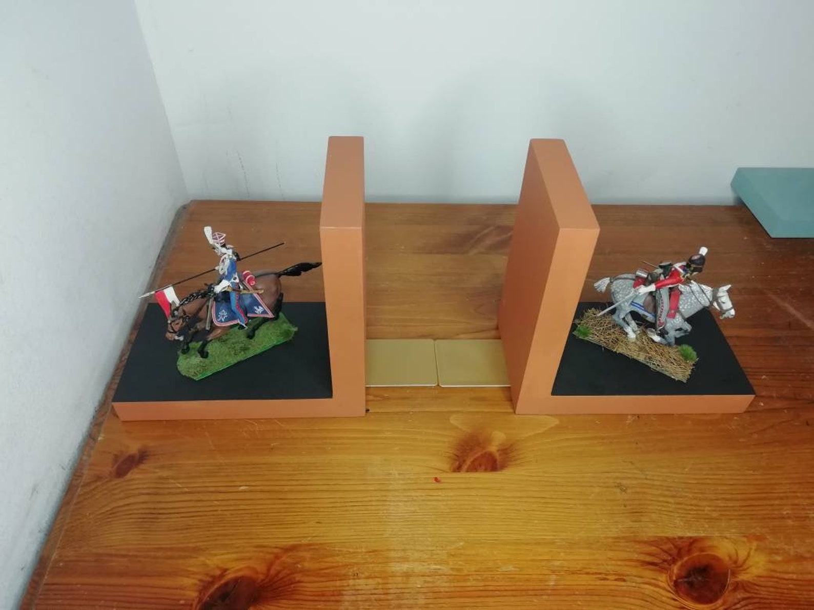 Military Bookends Napoleonic Cavalry Pair Old Enemies - Etsy UK