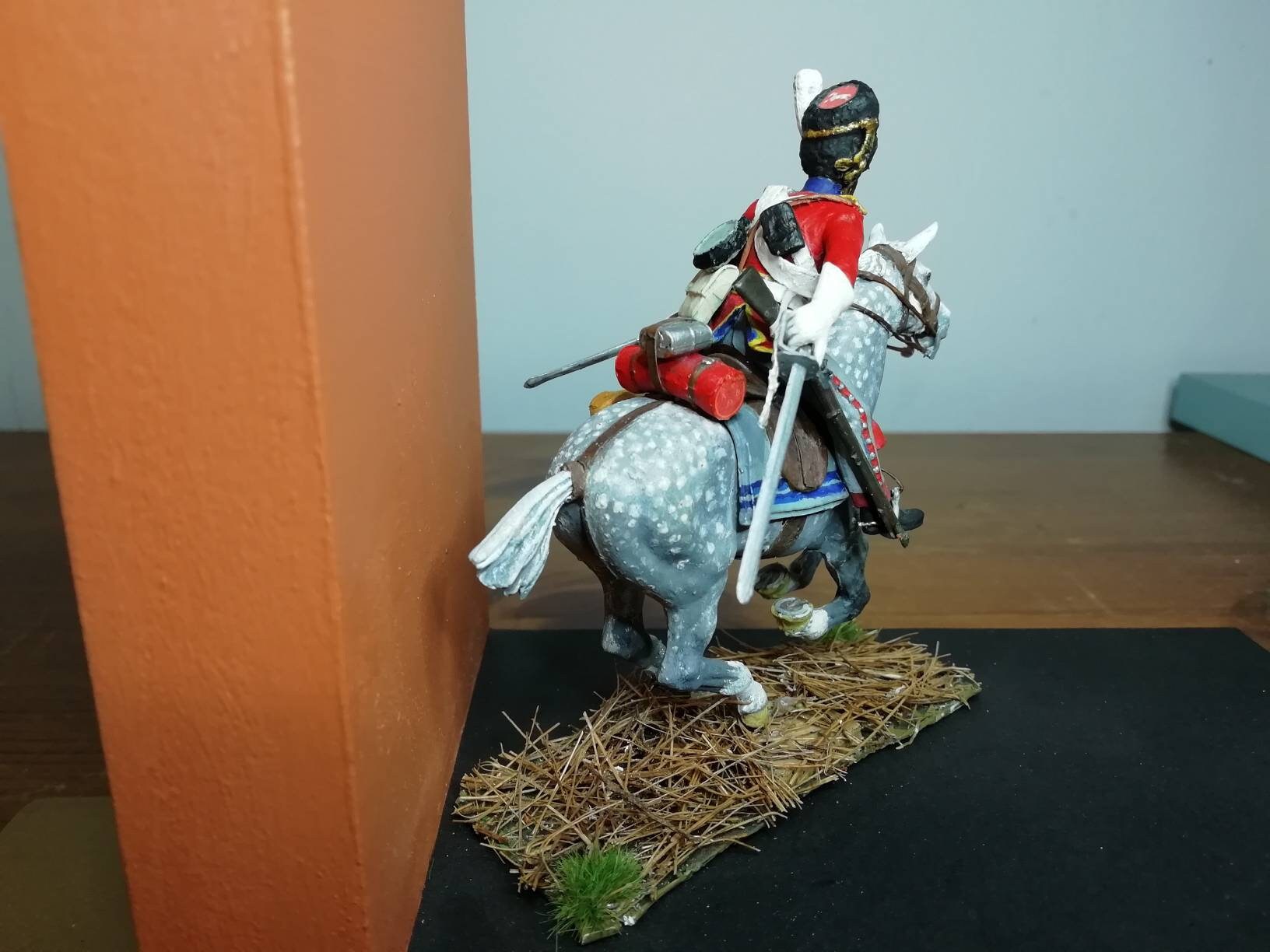 Military bookends Napoleonic cavalry pair Auld enemies | Etsy