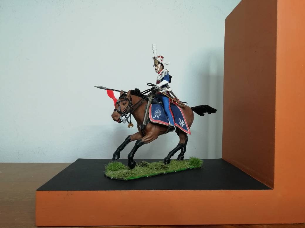 Military Bookends Napoleonic Cavalry Pair Old Enemies - Etsy UK