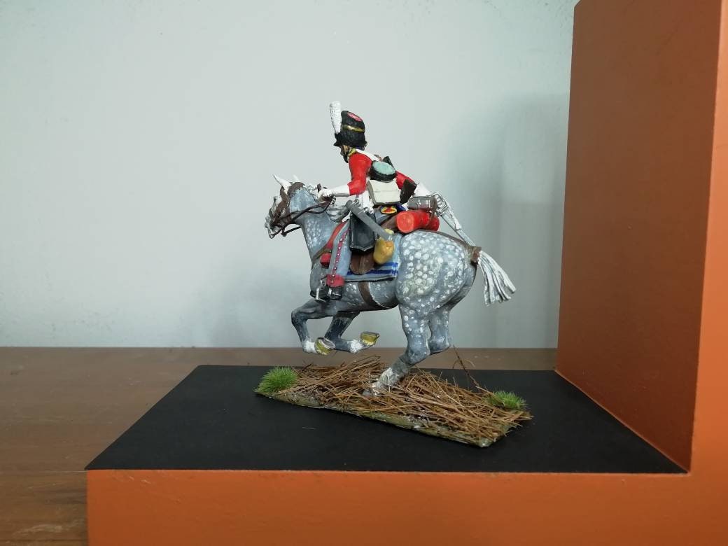 Military Bookends Napoleonic Cavalry Pair Old Enemies - Etsy UK