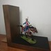 Military Bookends Napoleonic Cavalry Pair British Dragoon and French ...