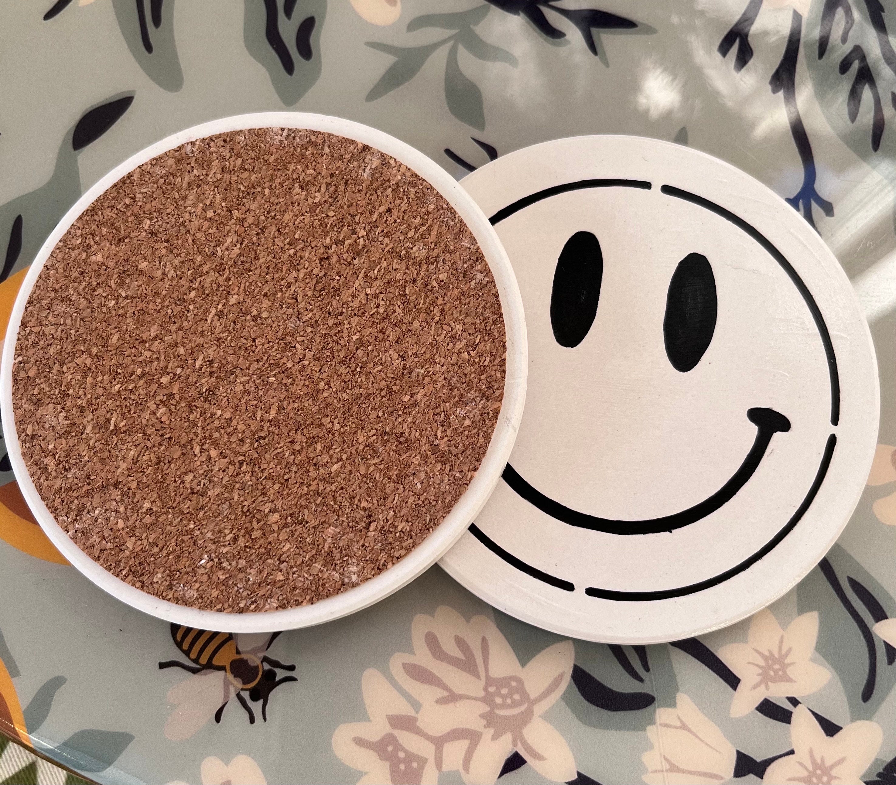 Smiley Face Coaster/ Emoji Coaster/ Trivet - Etsy