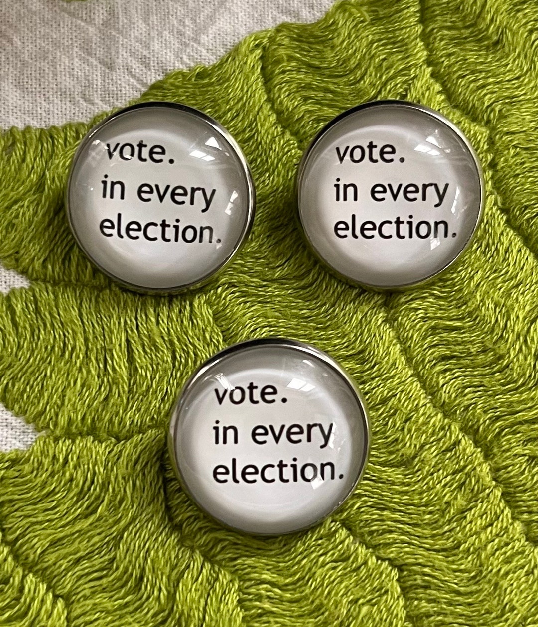 Vote Pin/ Vote in Every Election Pin/ Statement Pin - Etsy