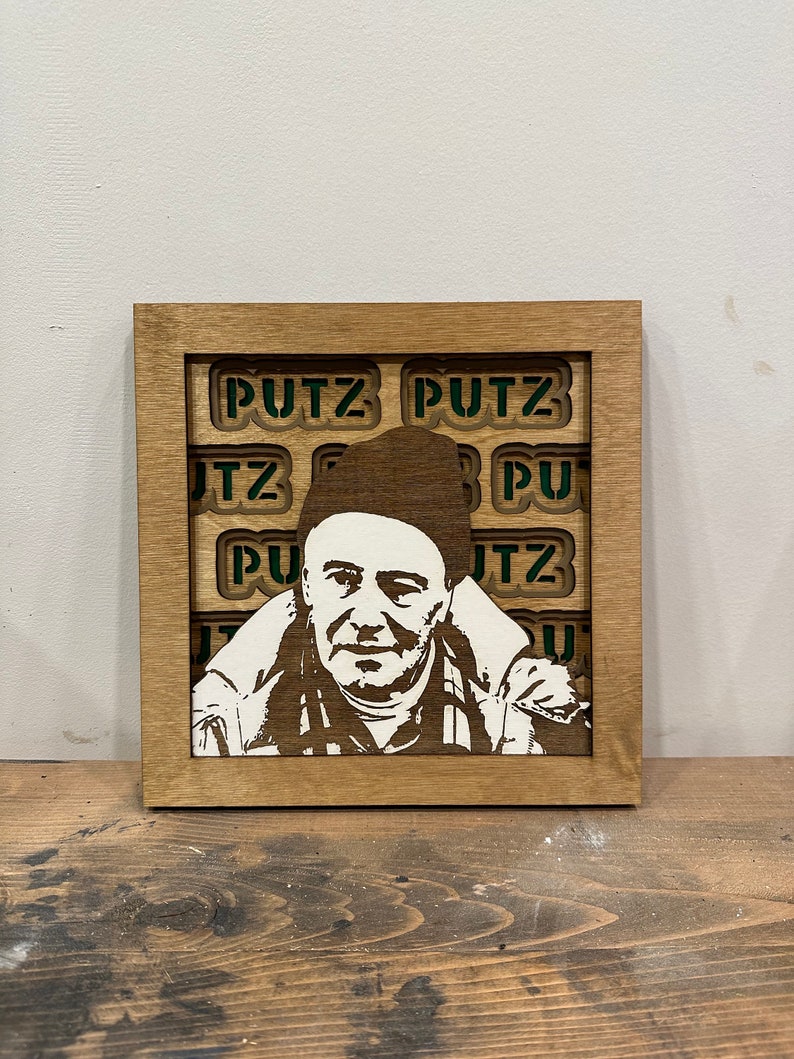 Grumpy Old Men Wood Portraits 11"x11" Each Max Goldberg and John ...