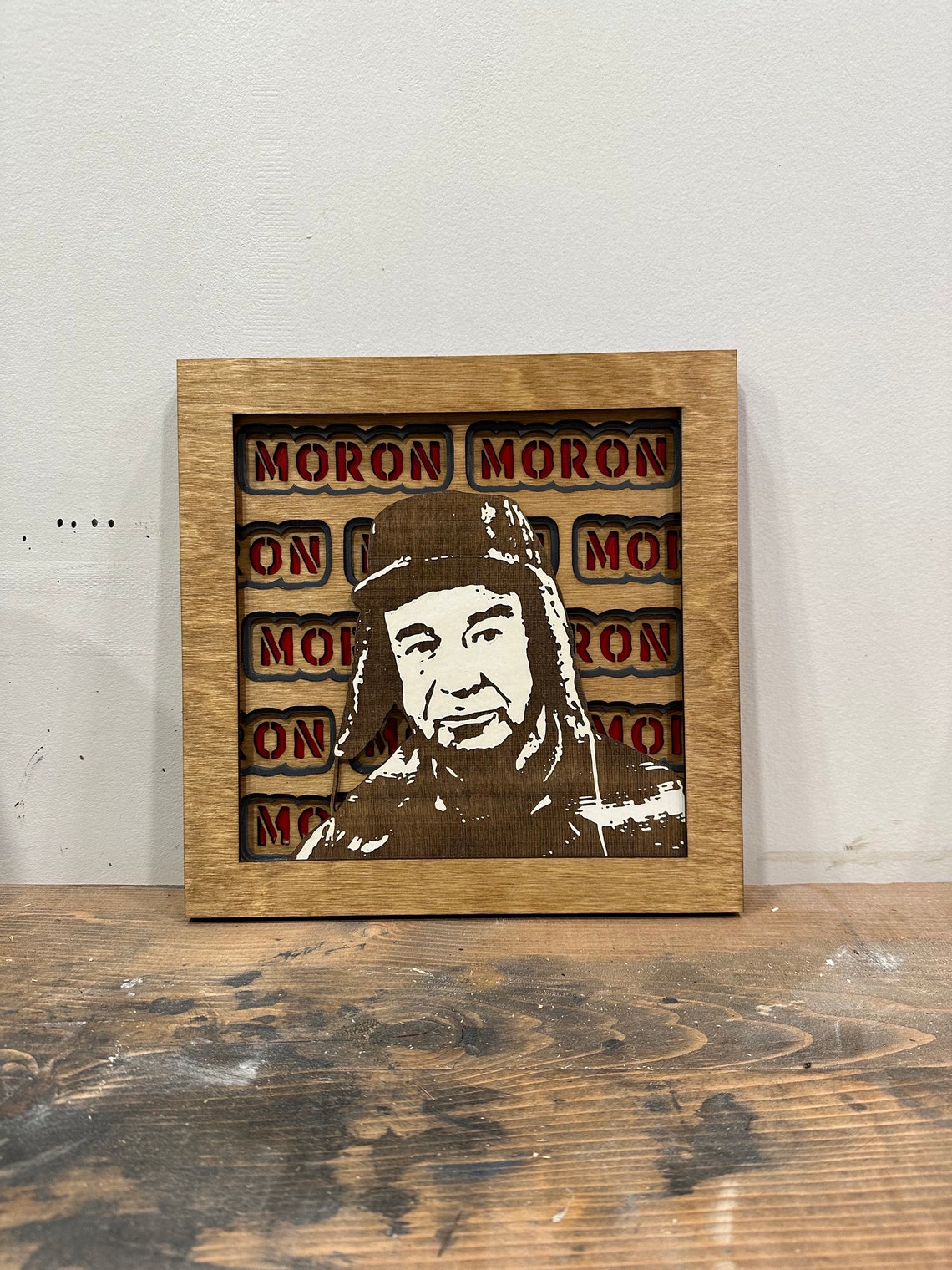 Grumpy Old Men Wood Portraits 11x11 Each Max Goldberg and John ...