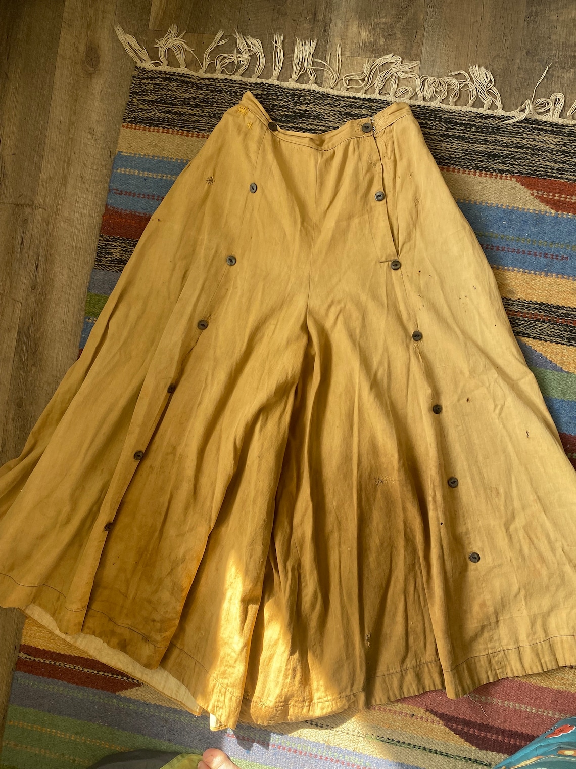 Antique Victorian Early 1900’s Split Skirt Riding Pants 28” Waist - Etsy
