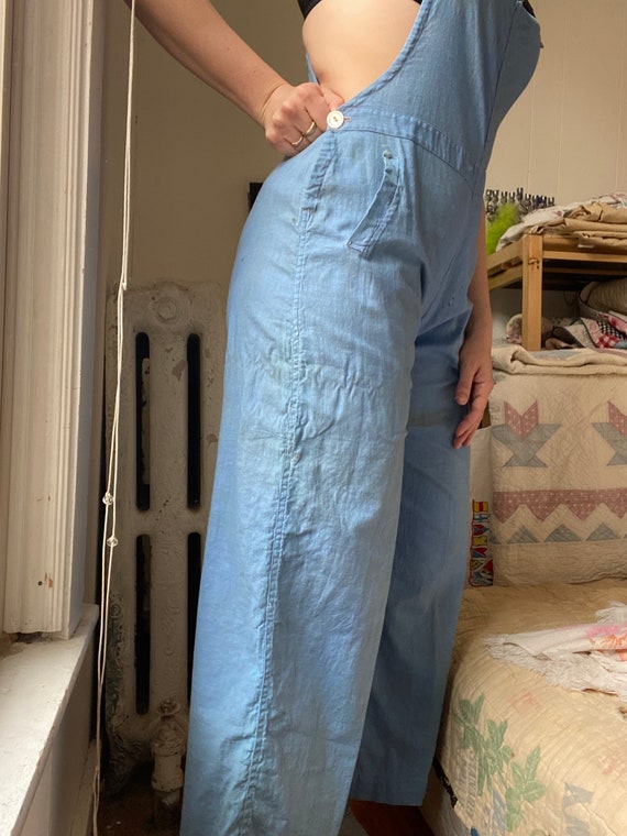 1940s chambray overalls - Gem