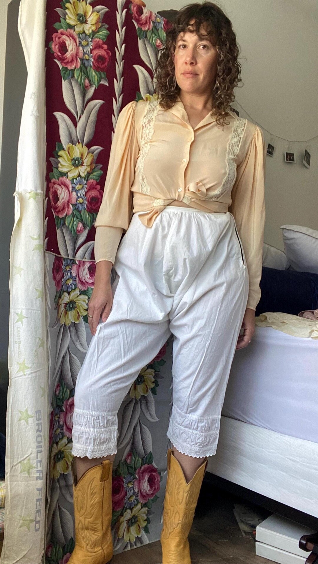 Antique Victorian Bloomers 28” Waist - Etsy
