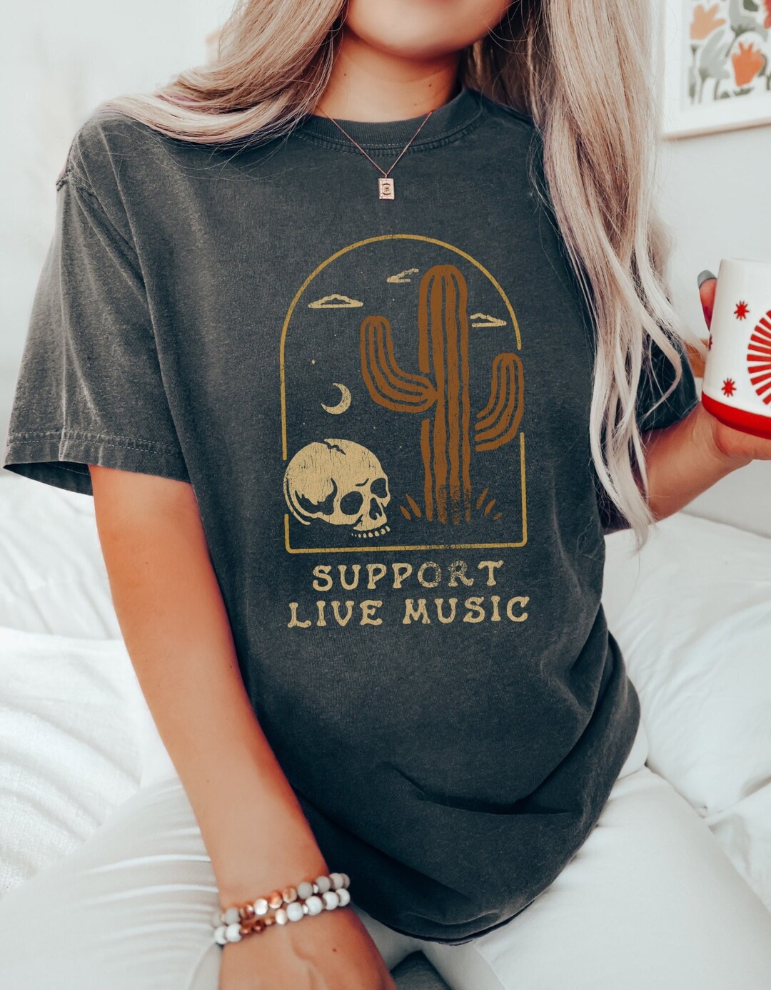 Support Live Music Country Music Shirt Support Local Music Festival ...