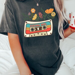 Retro Vintage Soul Cassette Tape Flowers Wildflower Spring| Vintage ...