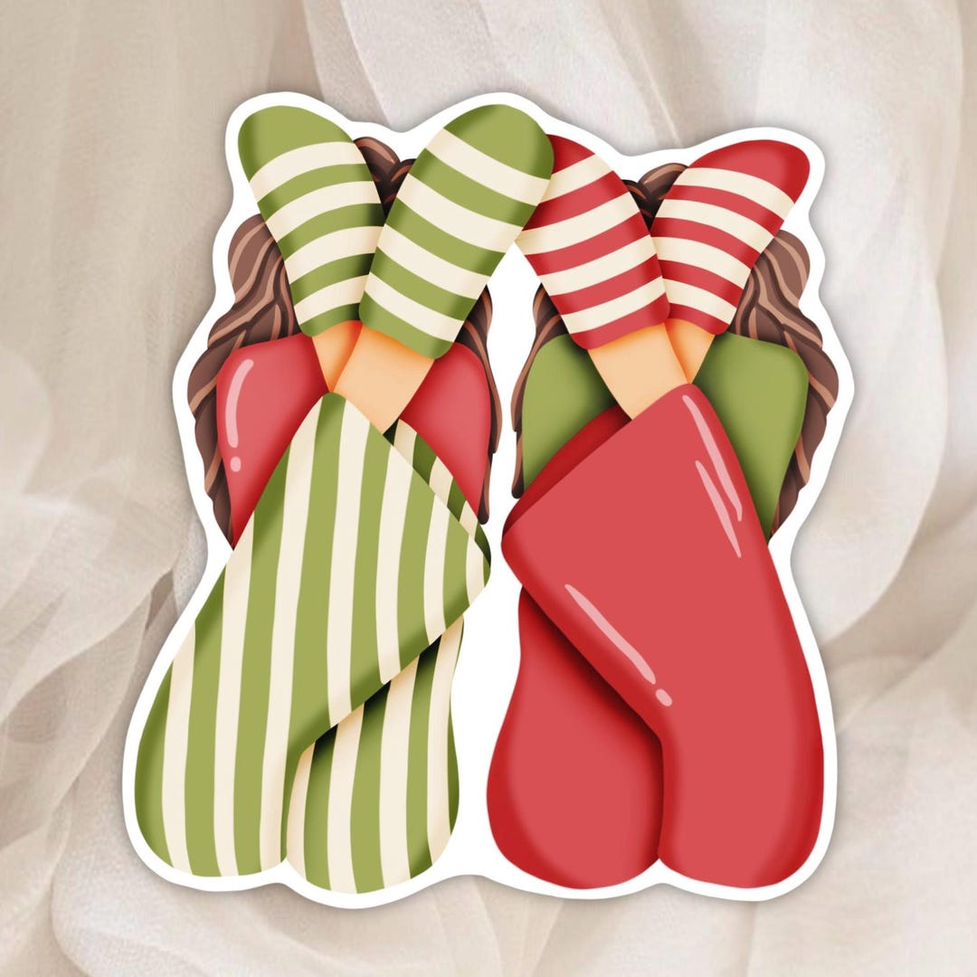 Christmas Sticker – Christmas Stockings – Christmas & Winter Theme ...