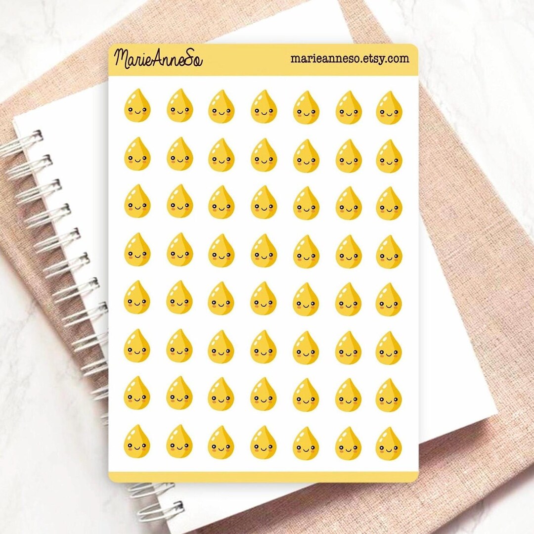 Kawaii Potty Training Sticker Sheet | Potty Training for Kids | Pee ...
