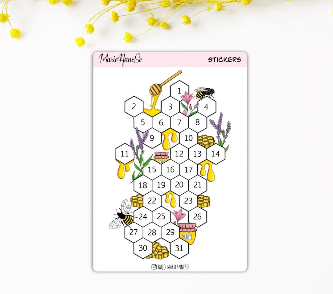 Essential Sticker Habit Tracker, Monthly Habit Tracker Plain Tracking ...