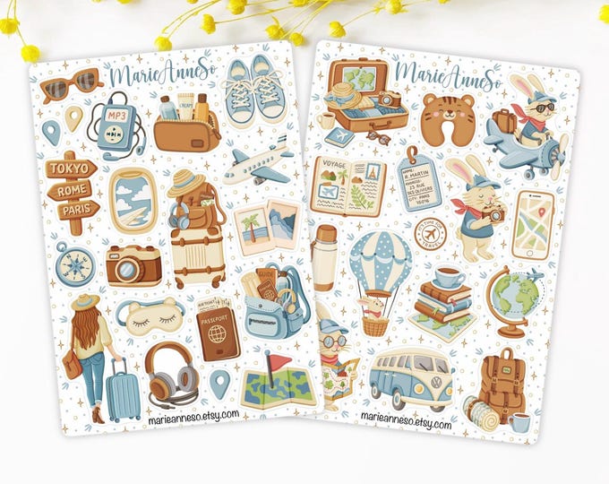 5 Star Book Rating Planner Stickers - Book Tracker and Review Planner ...