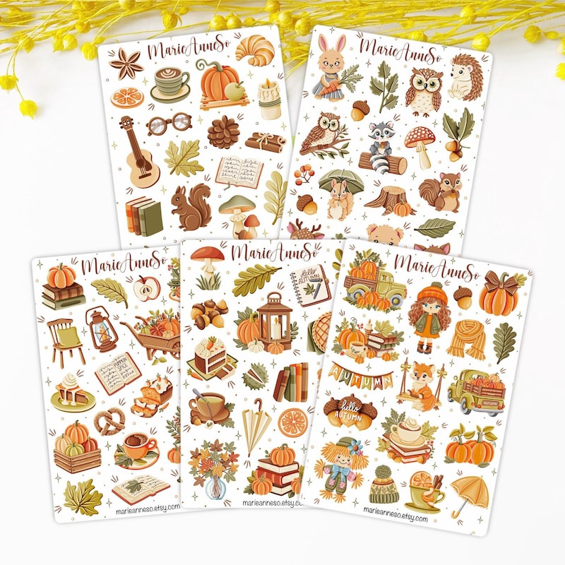 Sticker herbst - Etsy.de