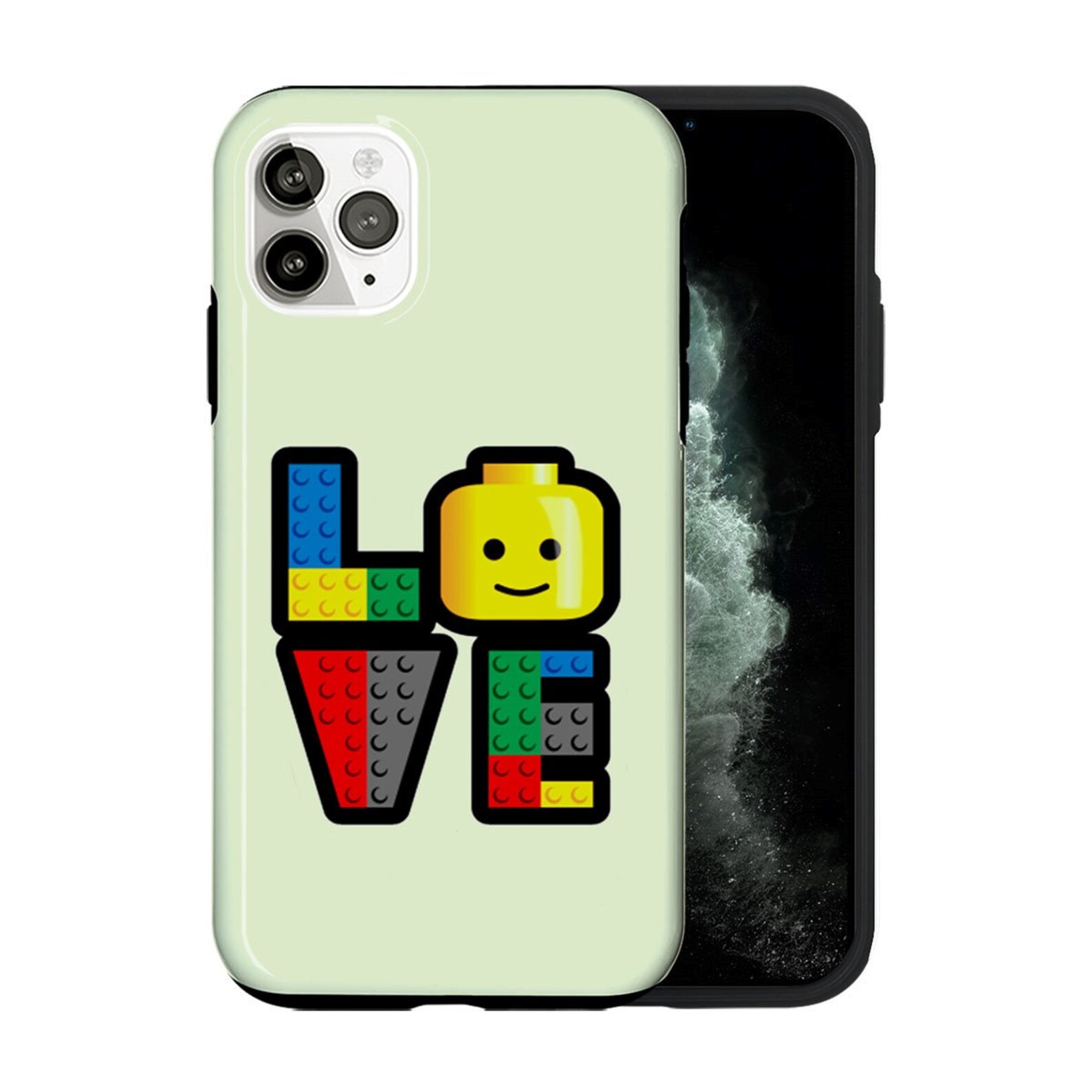 Lego Phone Case Toy Cover For iPhone 12 11 Pro Max XS X | Etsy