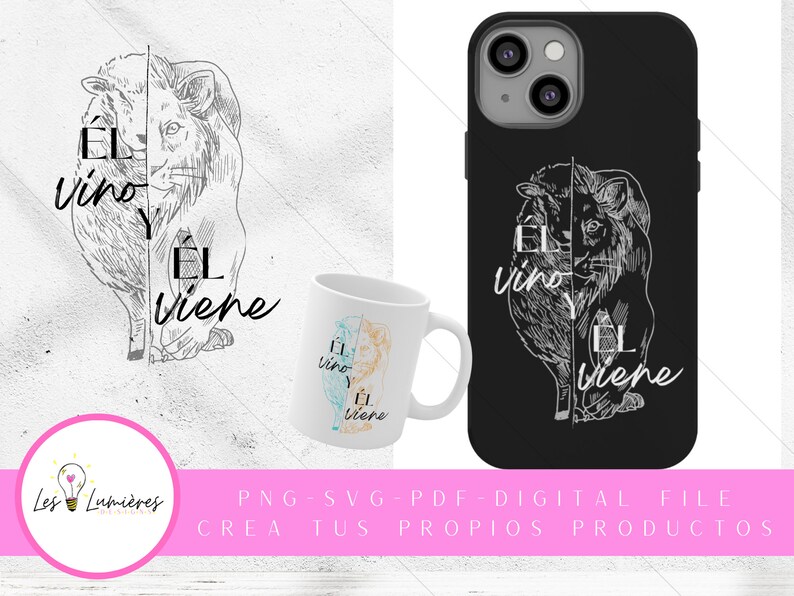 El Vino El Viene SVG, PNG Clipart, Clipart, Biblia SVG, Dios Svg ...