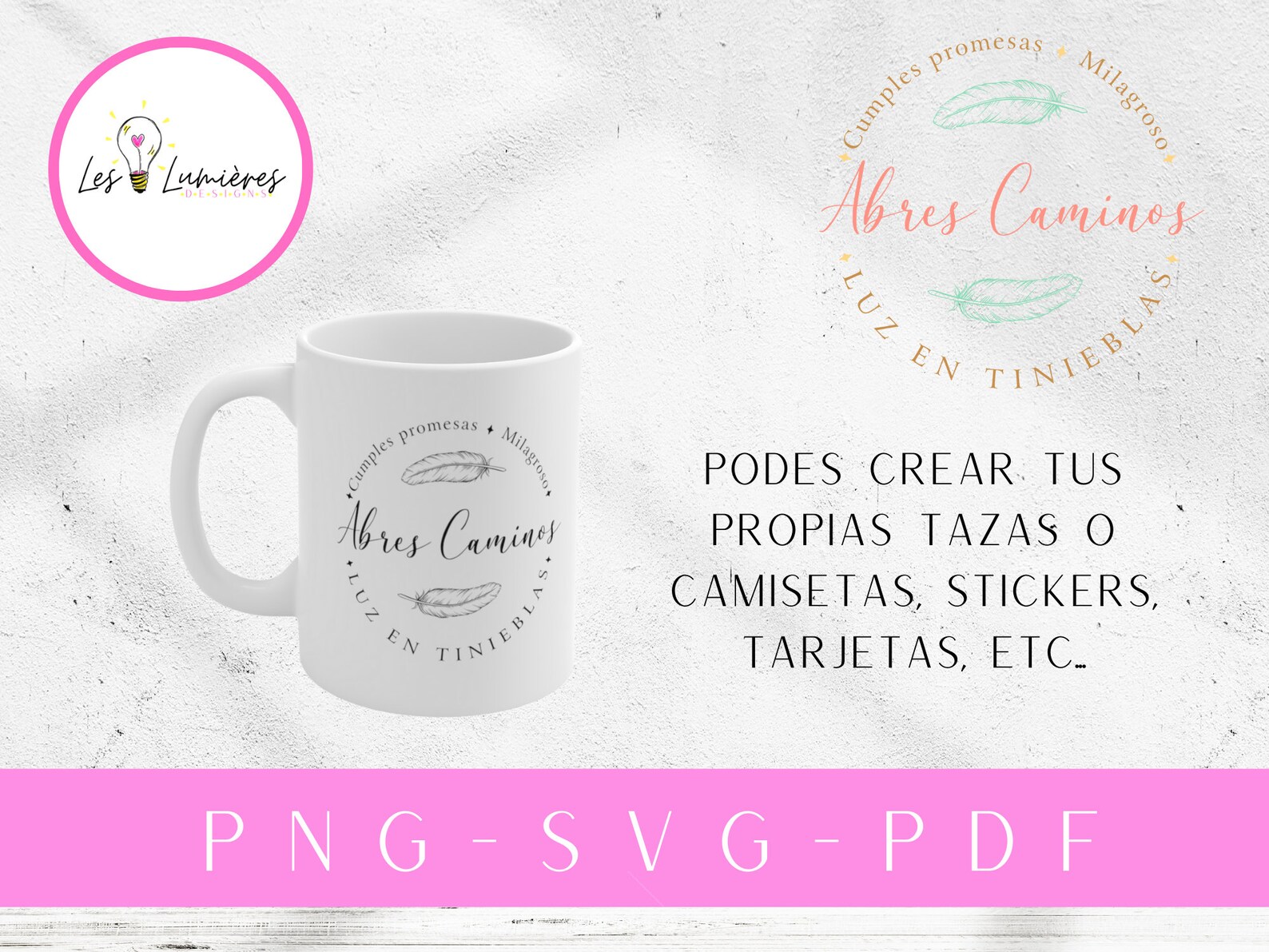 Milagroso Svg Abres Camino Svg Mi Dios Svg Luz Tinieblas Svg | Etsy
