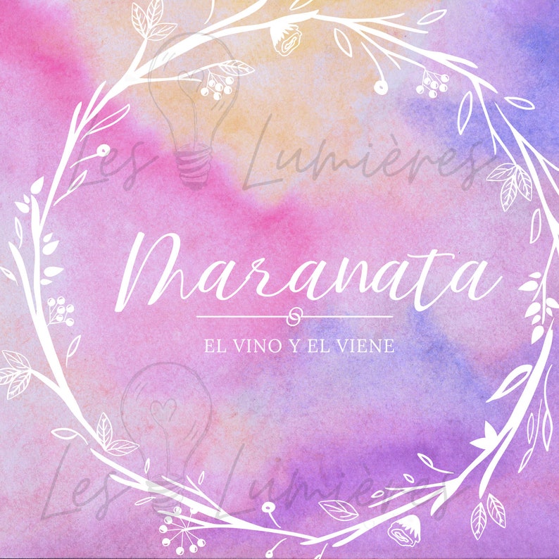 Maranata , SVG PNG Versiculos, Cliparts De Biblia En Español Instant ...