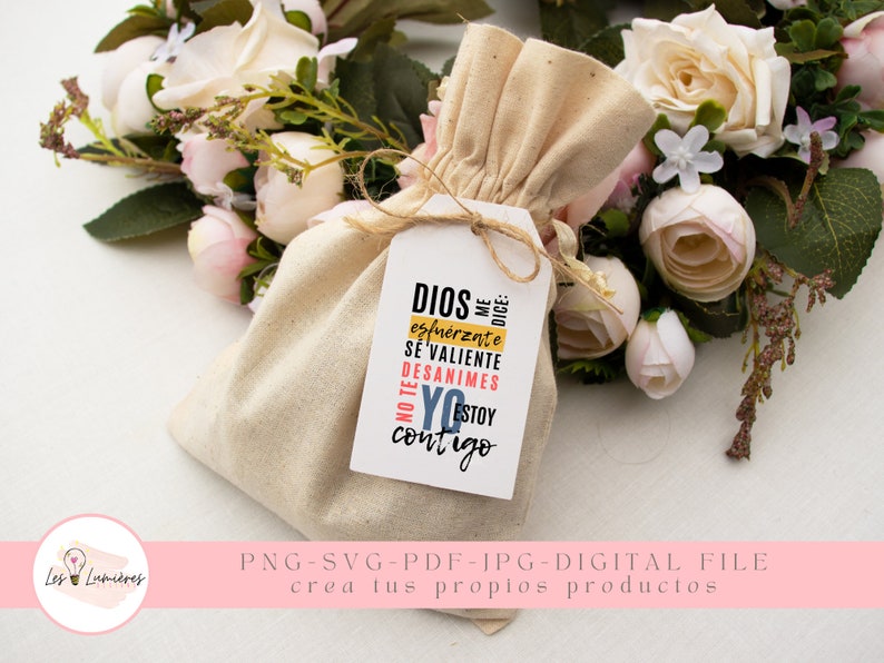 Esfuérzate Y Sé Valiente No Te Desanimes Yo Estoy Contigo - Etsy