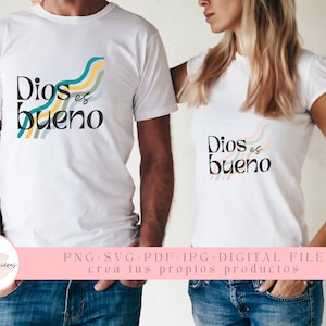 Dios Es Bueno Bundle 4 Diseños SVG, PNG Clipart, , Biblia, Dios Svg ...