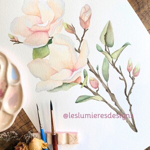 Outline Sketch PDF Spring and Autumn 5 Watercolor Paintings Ebook ...