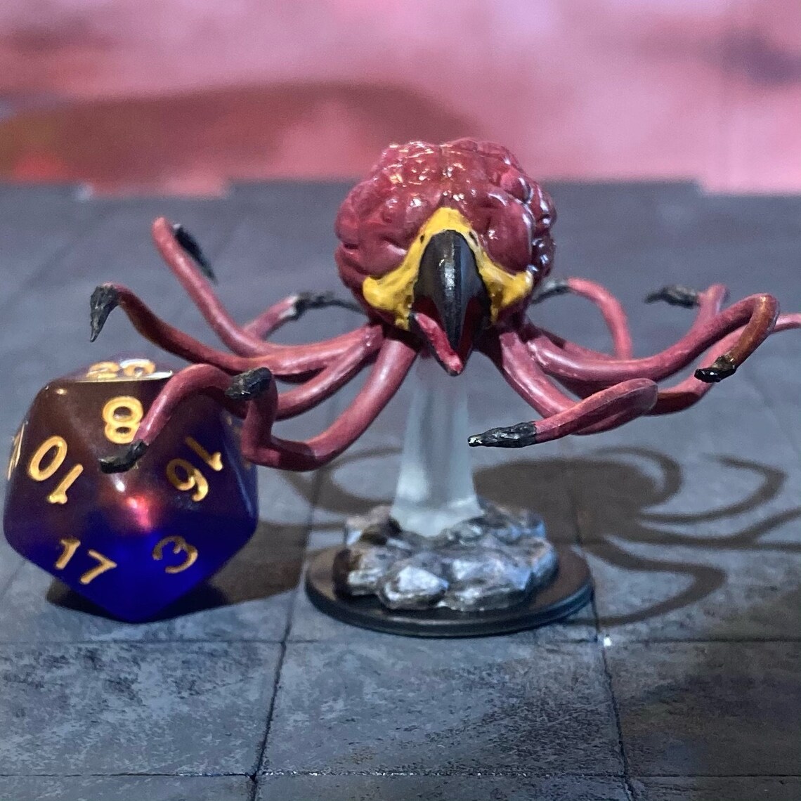 Hand Painted Grell/D&D Miniature/Dungeons and | Etsy