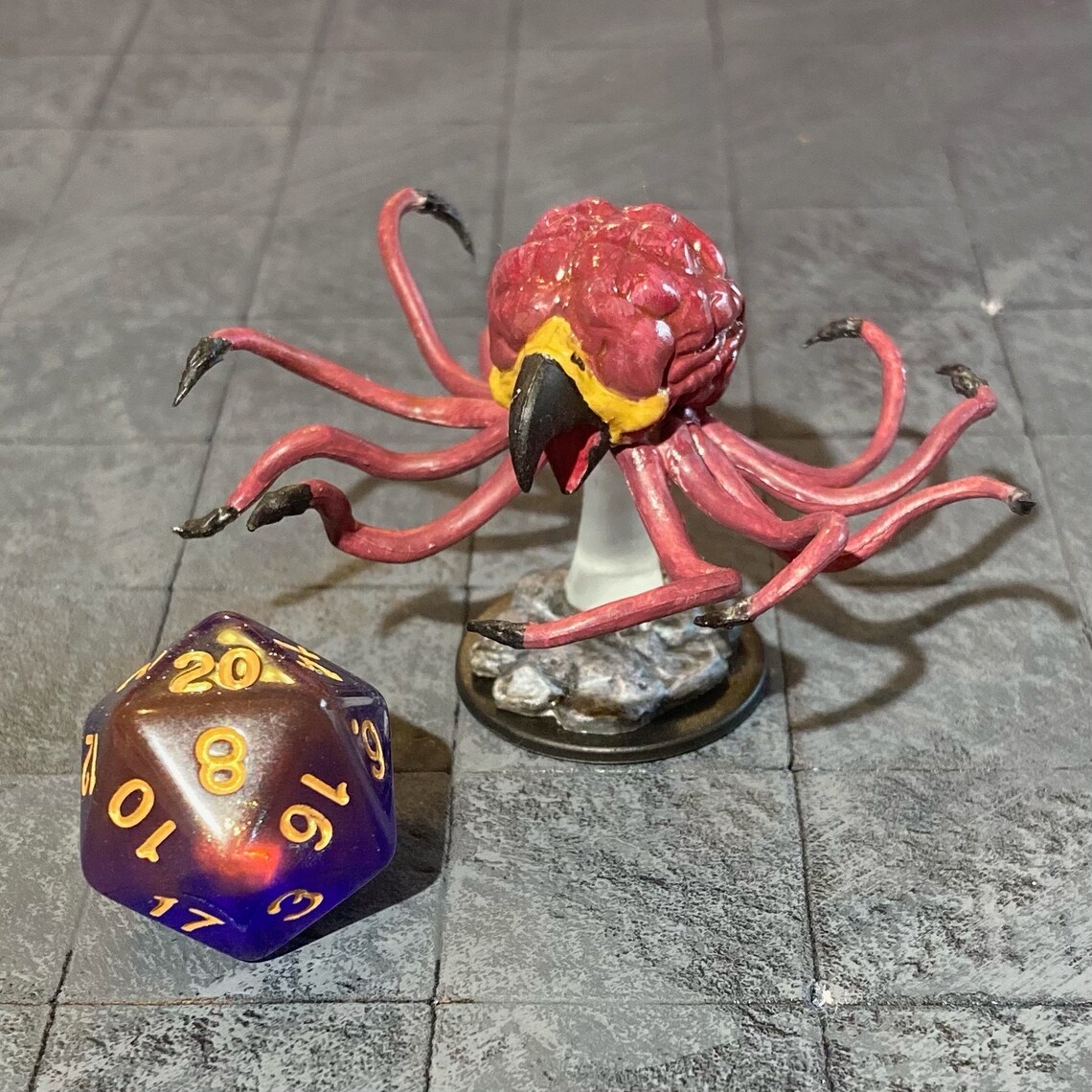 Hand Painted Grell/D&D Miniature/Dungeons and | Etsy