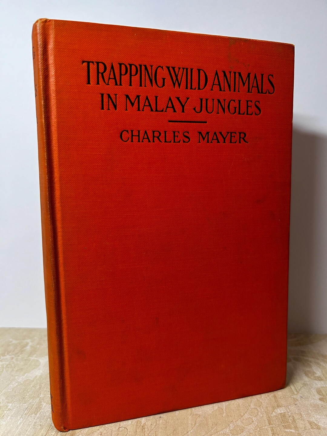 1921 Trapping Wild Animals in Malay Jungles by Charles Mayer - Etsy