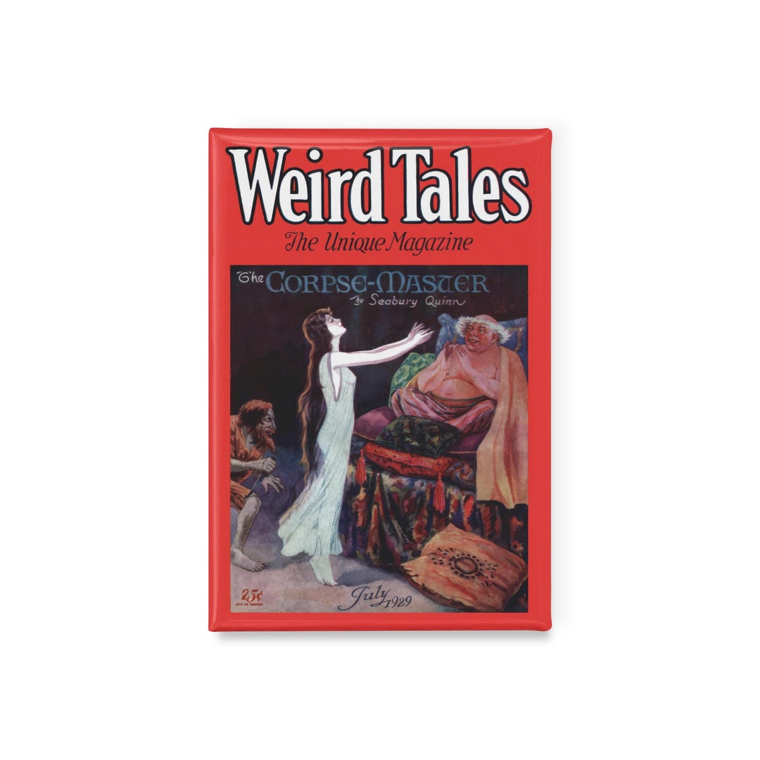 Weird Tales, Corpse Master, Pulp Fiction Sci Fi Literary Keepsake ...