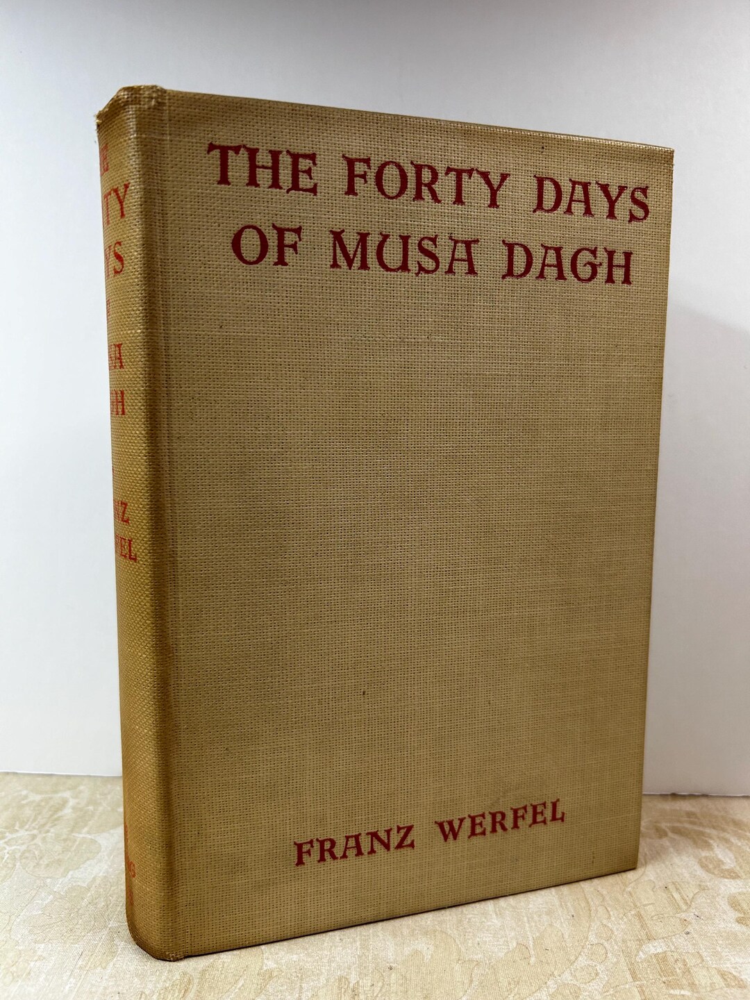1934 True 1st the Forty Days of Musa Dagh by Franz Werfel Limited Ed ...