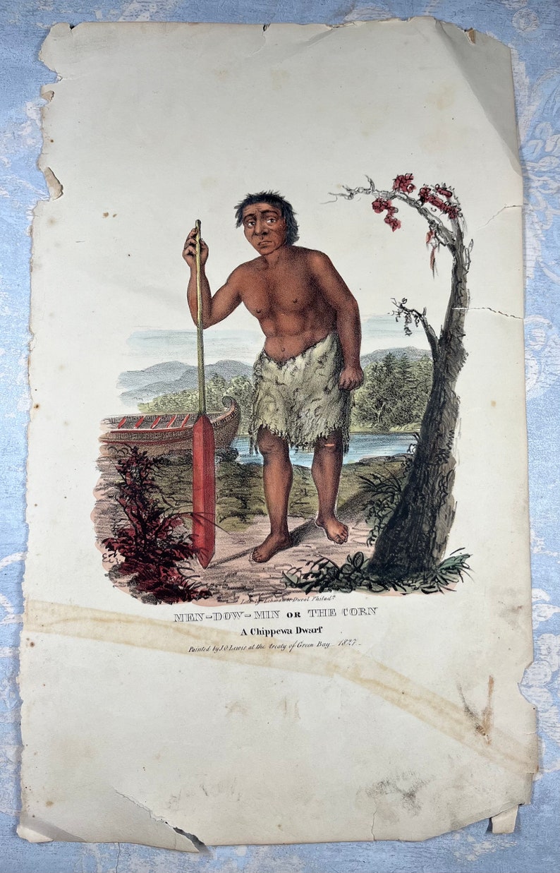 1835 Aboriginal Portfolio Native Americana First Peoples Art Lewis ...