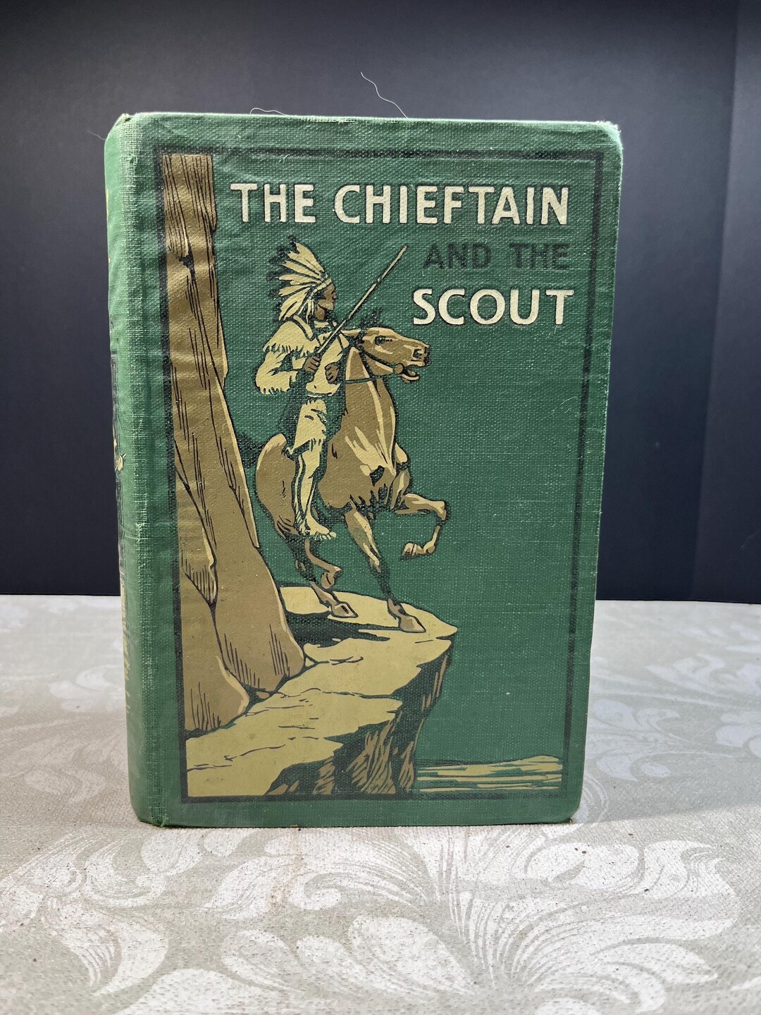 CA. 1901 the Chieftain and the Scout A Tale of the Frontier by Edward S ...