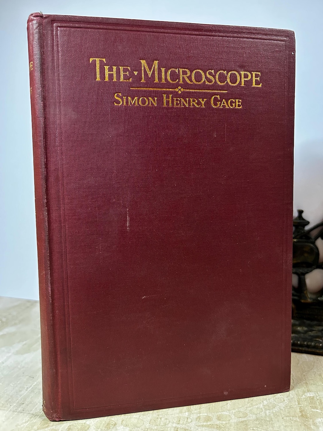 1917 the Microscope by Simon Henry Gage - Etsy