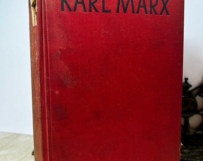 1928 Karl Marx by Otto Ruhle 1st German Edition - Etsy