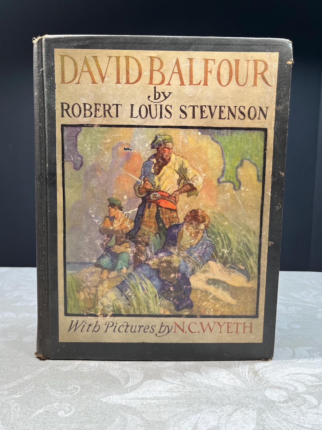 1924 David Balfour by Robert Louis Stevenson With Pictures by N. C ...