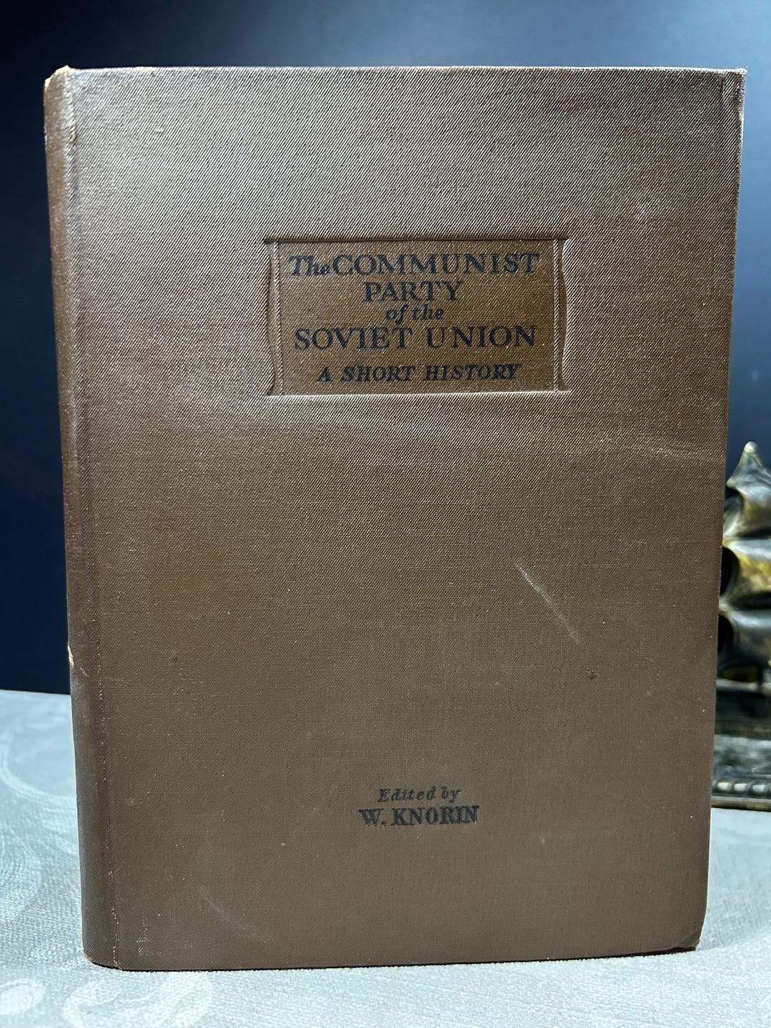 1935 Communist Party of the Soviet Union a Short History by Knorin - Etsy