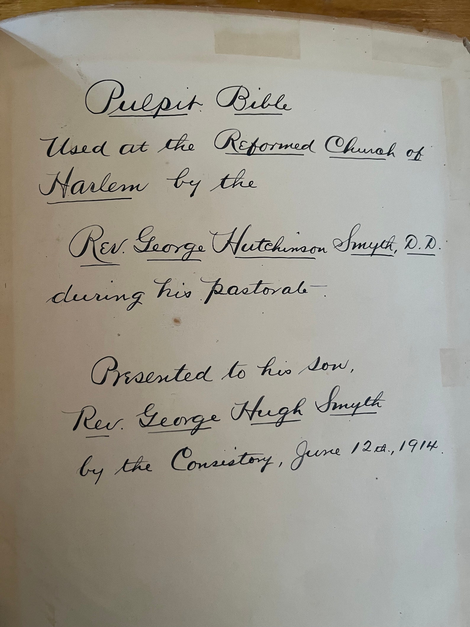 1884 Holy Bible Mega Huge Leather Personal Pulpit Copy Rev. George ...