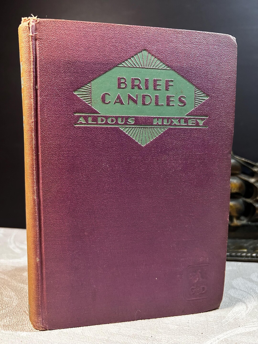 1930 Brief Candles by Aldous Huxley Early Grosset Dunlap Hardcover ...