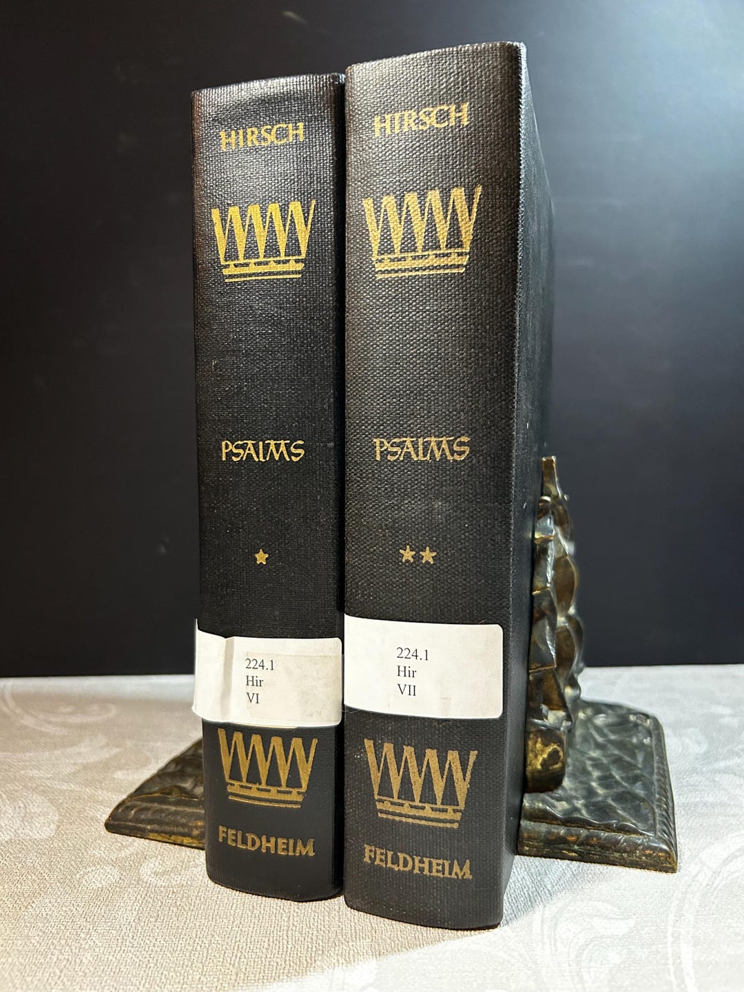 1966 the Psalms Translation and Commentary by Rabbi Samson Raphael ...