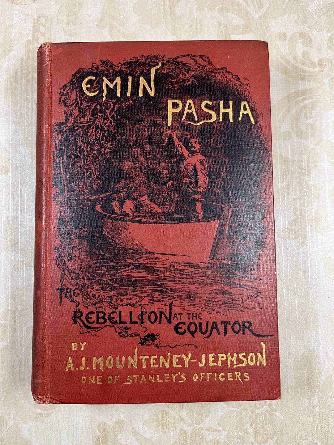 1890 Emin Pasha the Rebellion at the Equator Mounteney 3rd Ed Sudan ...
