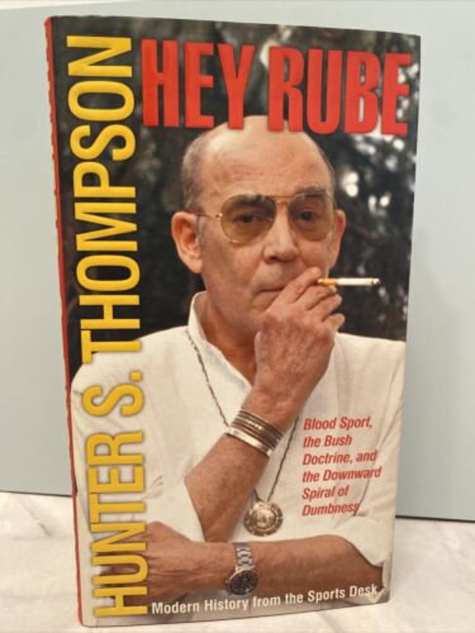 1st Edition Hey Rube Signed by Hunter S. Thompson VF - Etsy