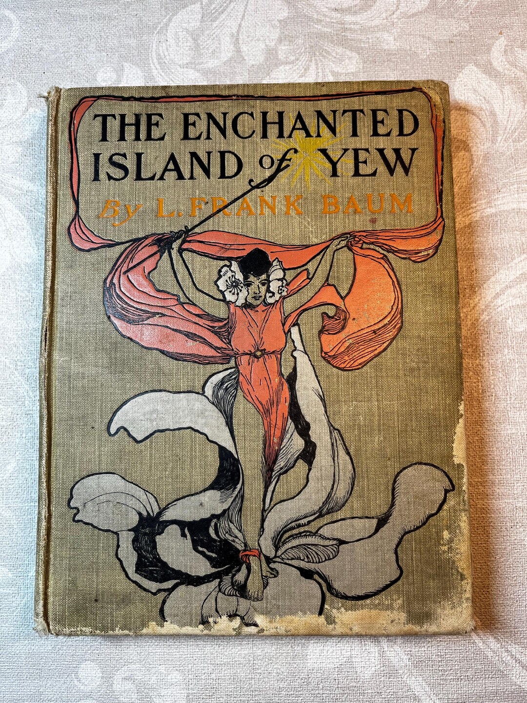 1903 the Enchanted Island of Yew Baum 1st Edition Fairytale Bedtime ...