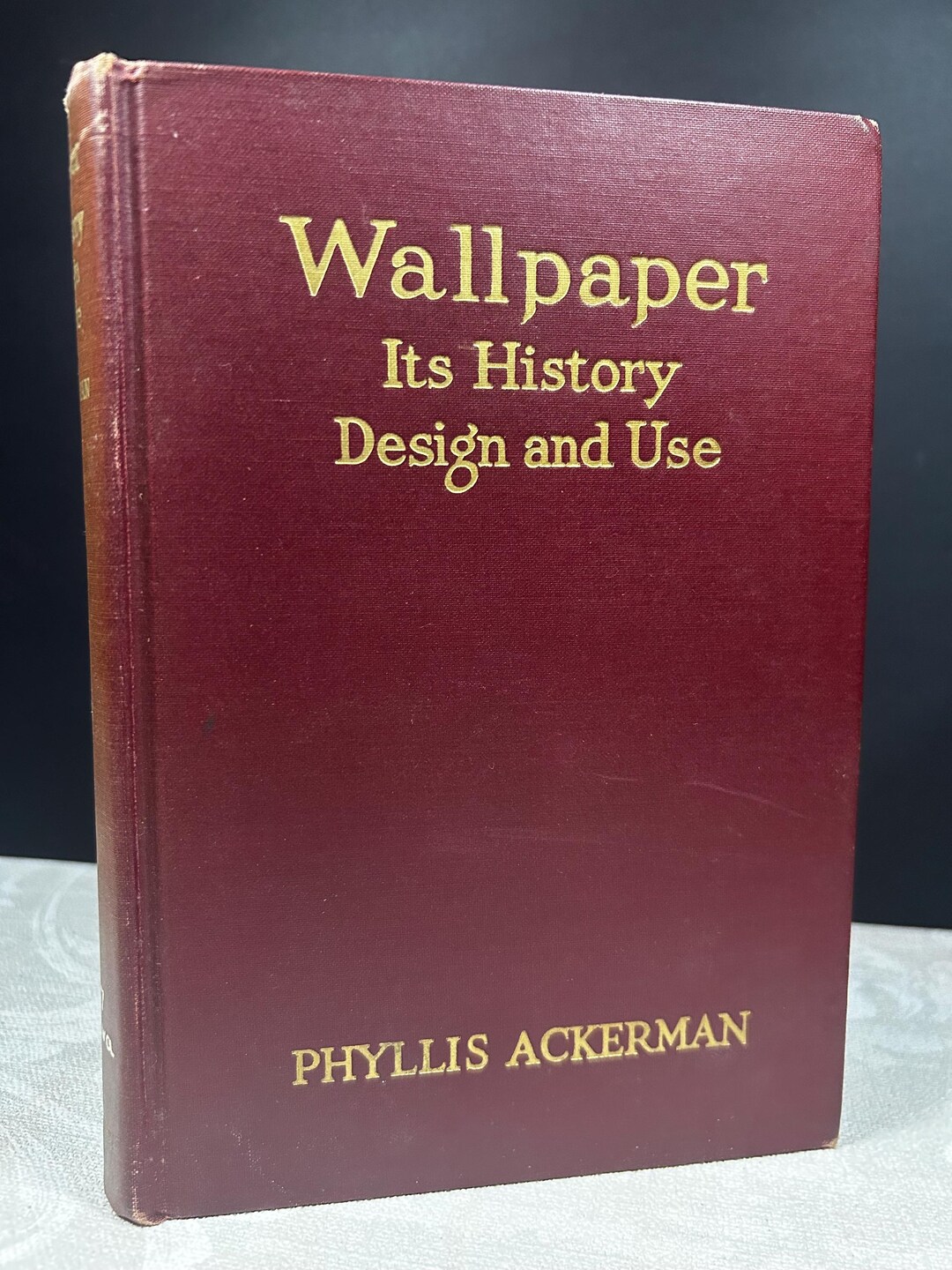 1938 Wallpaper It’s History Design and Use by Phyllis Ackerman - Etsy