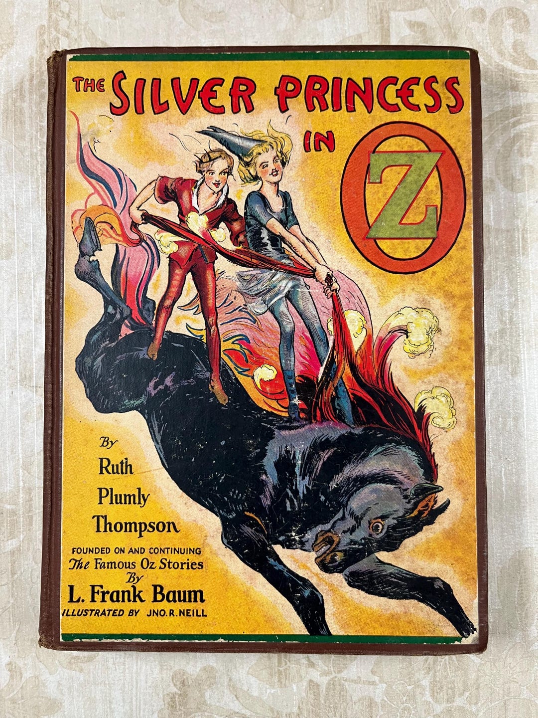 1938 the Silver Princess in Oz Thompson Baum Illustrated Neill ...