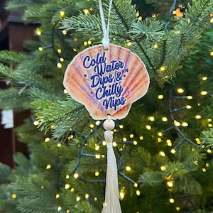 Christmas Wild Swimming Ornament, Gift for Cold Water Swimmer, Funny ...