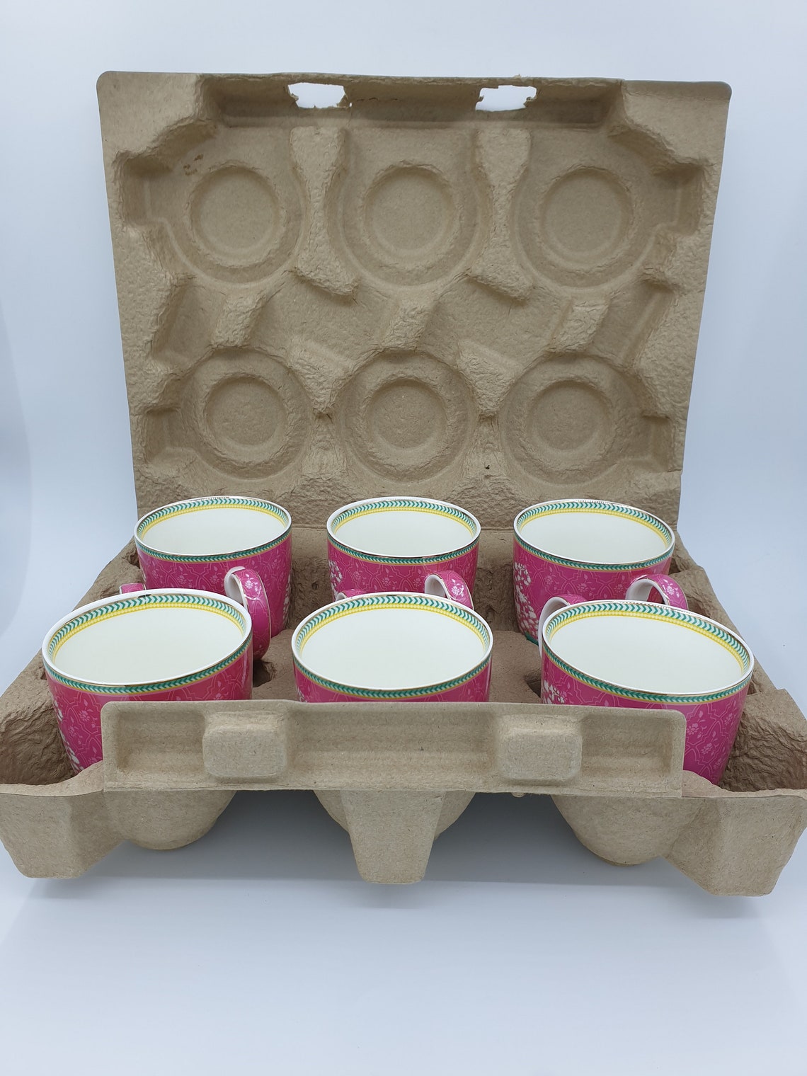 PINK COFFEE MUG, Unique Mug, Pottery Mug Handmade, Porcelain Coffee Cup ...